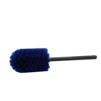 China Blue Soft Hair Car Wheel Cleaning Brush Tool Long Handle Multi Use for sale