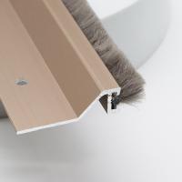 China Customized Bristle Door Window Seal Strip Brush Dust Proof Heat Insulation 10mm for sale