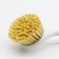 China Natural Wooden Long Handle Cleaning Brush for Kitchen Pan Pot Bowl Tableware for sale
