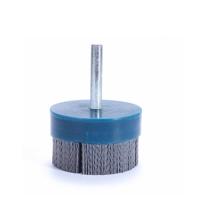 China Industrial Deburring Abrasive Filament Turbo Disc Brush 500 Pieces MOQ for Polishing for sale