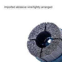China Industrial Deburring Abrasive Filament Turbo Disc Brush 500 Pieces MOQ for Polishing for sale