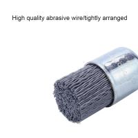 China Twist Knot Wire Drill Wheel Brushes For Removing Rust Corrosion Scrubbing Surfaces for sale