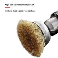 China High Polishing Cup Stainless Wire Cup Brush Rotary Dustproof for sale