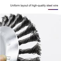 China Wire Wheel Cup Twisted Knot Steel Wire Brush Customized for sale