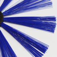 China Customized Industry Rotary Road Sweeper Brush Blue Color for sale