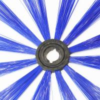 China Customized Industry Rotary Road Sweeper Brush Blue Color for sale