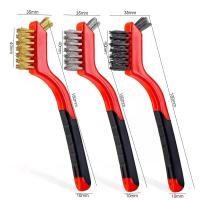 China Kitchen Oil Gas Stove Cleaning Brush Set Nylon Steel Wire 2000 Sets MOQ Custom Size for sale