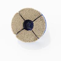 China Silicon Wire Grinding Abrasive Industrial Cleaning Brushes Disc Type for sale