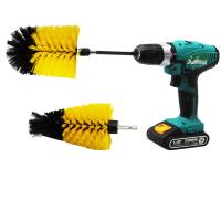 China Pp Wire Car Auto Detailing Drill Brushes Set 6Pcs for sale
