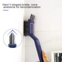 China Small Head V Shaped Gap Washing Up Brushes Sustainable for sale