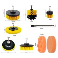 China 22pcs Drill Brush Attachments Set Scrub Pads Sponge Power Scrubber Brush for sale