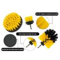China Drill Cleaning Brush Set For Washing Car Wheel Cleaning Bathroom Surfaces for sale
