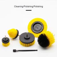 China 6pcs Drill Cleaning Brush Attachments Set With Extend Long Attachment for sale