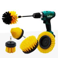 China 6pcs Drill Cleaning Brush Attachments Set With Extend Long Attachment for sale