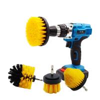 China 4pcs Drill Cleaning Brush Attachment Set Car Power Scrubber Brush Kit for sale