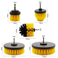 China Electric Drill Cleaning Brushes Set For Washing Car Wheel Bathroom Surfaces Floor for sale