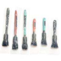 China Auto Interior Soft Car Cleaning Brushes Set Car Wheel Detailing Brush for sale