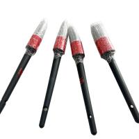 China Natural Boar Hair Car Detailing Brush for Interior Cleaning with Hanging Holes 1000 Sets MOQ for sale