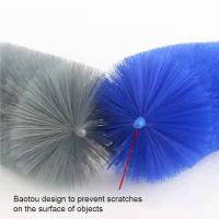 China Durable Flexible Ceiling Fan Duster Hard Bristles Plastic Handle Cleaning Brush for sale