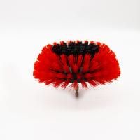 China Red Bathroom Tile Scrub Floor Grout Gap Cleaning Brush Plastic Gap Brush for sale