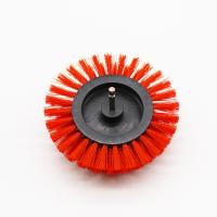 China Red Bathroom Tile Scrub Floor Grout Gap Cleaning Brush Plastic Gap Brush for sale