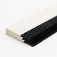 China Customized Flat Lath Strip Wire Row Brush Nylon PP Plastic Plate Brush for sale