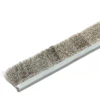 China Custom Stainless Steel Strip Brush with Flame Retardant Nylon Filament UL94 V0 for sale