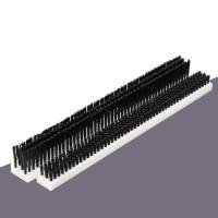 China Wood Nylon Cleaning Dust Removal Brush PVC Board Brush 500 Pieces MOQ Custom Size for sale