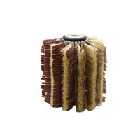 China Customized Sisal Sandpaper Brush Roller for Woodworking Polishing and Cleaning 500pcs MOQ for sale
