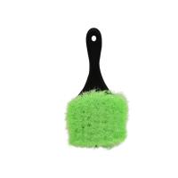 China Green PP Hair Car Tire Wheel Washing Cleaning Detailing Brush 1000 pcs MOQ Custom Size for sale