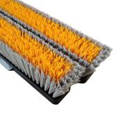 China Heavy Duty Outdoor Sweeping Broom 60cm Wide Industrial Brush with Stiff PP Bristles for sale