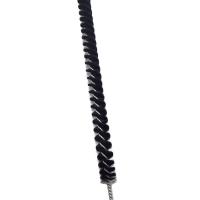 China Industrial Test Tube Cleaning Brush Boar Bristles Stainless Steel Handle Custom Size for sale
