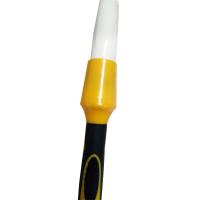 China Natural Brown Boar Hair Detailing Brush for Car Interior Cleaning 6 Inch for sale