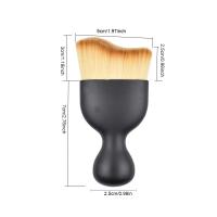 China Car Interior Cleaning Soft Brush Detailing Cleaning Tools Curved Brush for sale