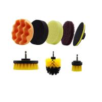 China 22 Piece Car Wash Cleaning Tools Kit with Drill Brush and Storage Bag for Interior Exterior for sale