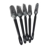 China PP Car Detailing Brush 5 Pack Auto Black Detail Cleaning Brush Custom Size for sale