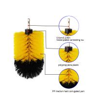 China 4pcs Rotary Drill Brush Set 100mm PP Bristle Car Wash Cleaning Kit M6 for sale