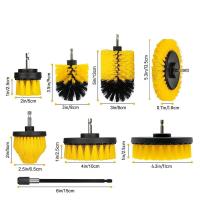 China PP Bristle Material Electric Drill Cleaning Brush 9pcs for sale