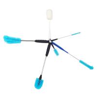 China Long Handle Bottle Washing Brush Set Pp Bristles For Bottle Cleaning Brush for sale