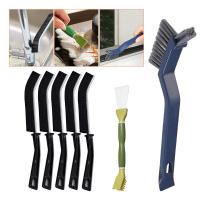 China 7 Piece Long Crevice Brush Set Good Resilience Moderate Hardness for Kitchen Tile Floor Cleaning for sale