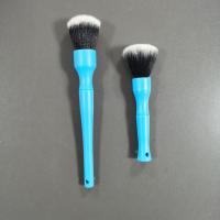 China Natural Hog Bristle DF Model Detailing Brush 2pcs for Car Interior Cleaning Soft Strong Resilience for sale