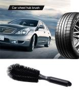 China Car Wheel Rim Clean Brush Nylon Bristle PP Handle Soft Detailing Tool for Auto Wash for sale