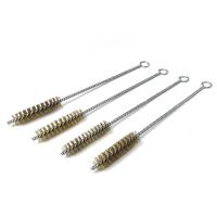 China Copper Pipe Cleaning Brush 25mm Bristle Inner Hole Rust Removal Deburring Tool for sale