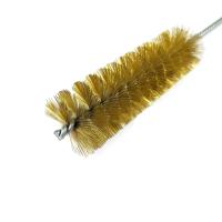 China Copper Pipe Cleaning Brush 25mm Bristle Inner Hole Rust Removal Deburring Tool for sale