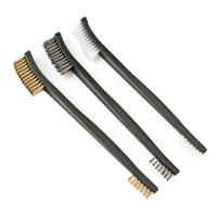 China Brass Wire Set Rust Metal Cleaning Kit Nylon Brush Set for sale