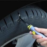 China 3 in 1 Multifunctional Car Cleaning Brush 17.2 cm Tire Stone Remover Window Breaker for sale