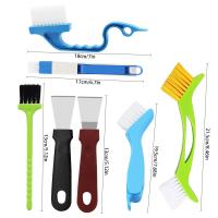 China 10 Piece PP Window Groove Cleaning Brush Set Household Gap Cleaning Tool Kit for sale