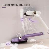 China Rotary Multi-Function Slit Cleaning Brush Stiff Bristle Floor Brush for sale