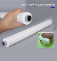China PVA Foam Sponge Absorbent Sponge Roll Glass Cleaning Machine Sponge Roll Brush for sale