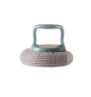 China Multi-Purpose Kitchen Pot Brush Stainless Steel Wire Heat Resistant Dish Cleaning Tool 20cm for sale